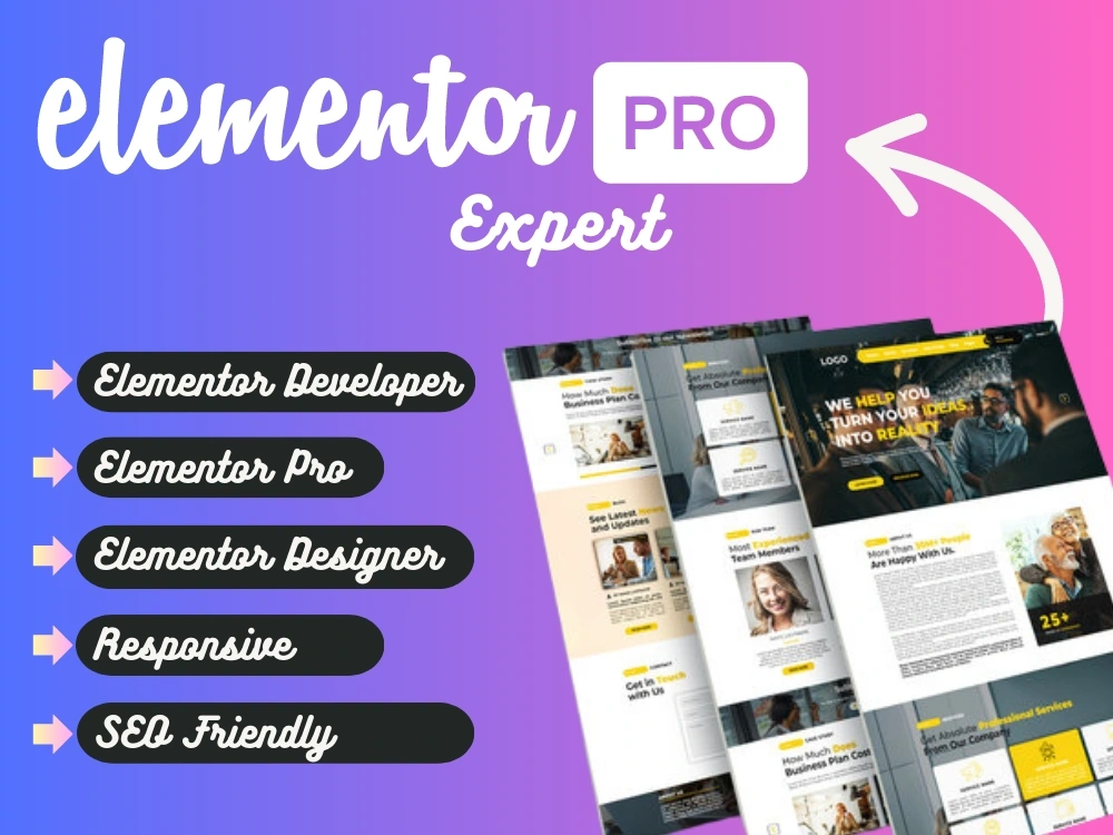 Elementor Expert Designer And Developer Upwork