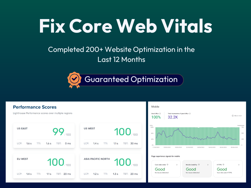 Core Web Vitals Optimization | Upwork