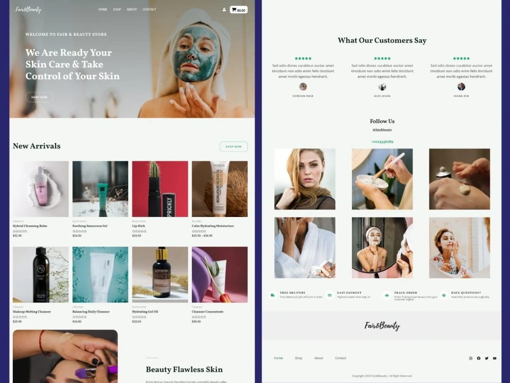 Build your e-commerce website store design with wordpress woocommerce | Upwork
