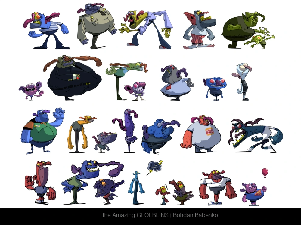 A unique cartoon character design | Upwork