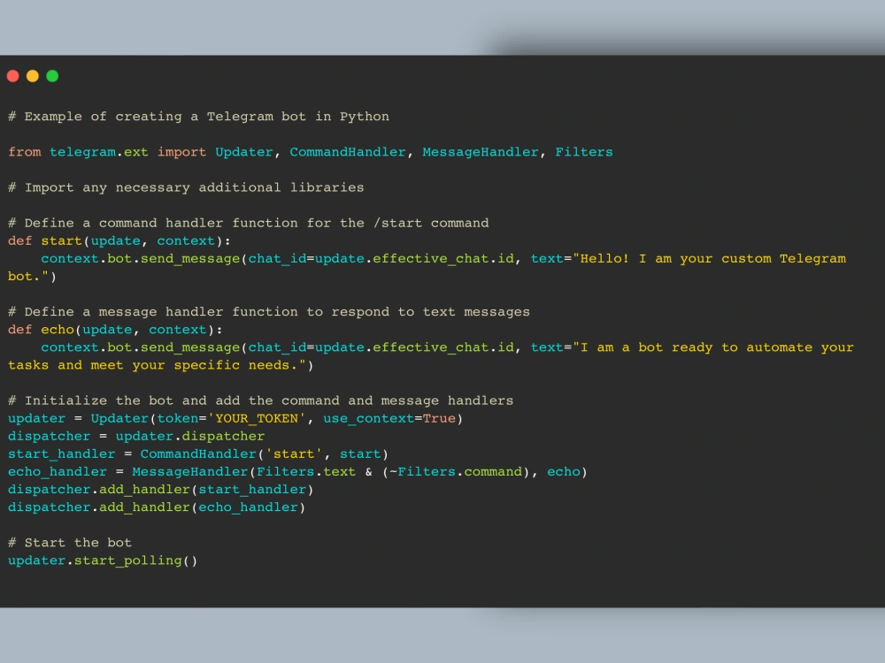 Custom bots for all your need | Upwork