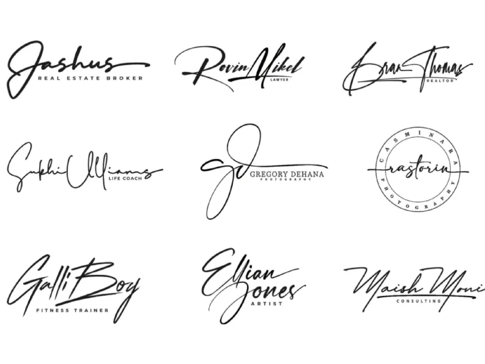 Handwritten logo Design, Signature | Upwork
