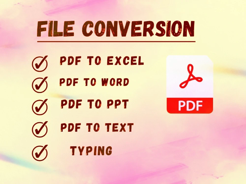 PDF to Word/ Data Entry | Upwork