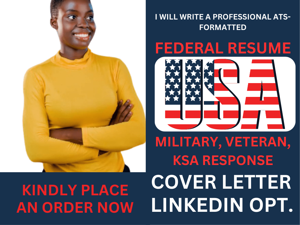A federal resume, USA job, canada, ksa military, and veteran resume ...