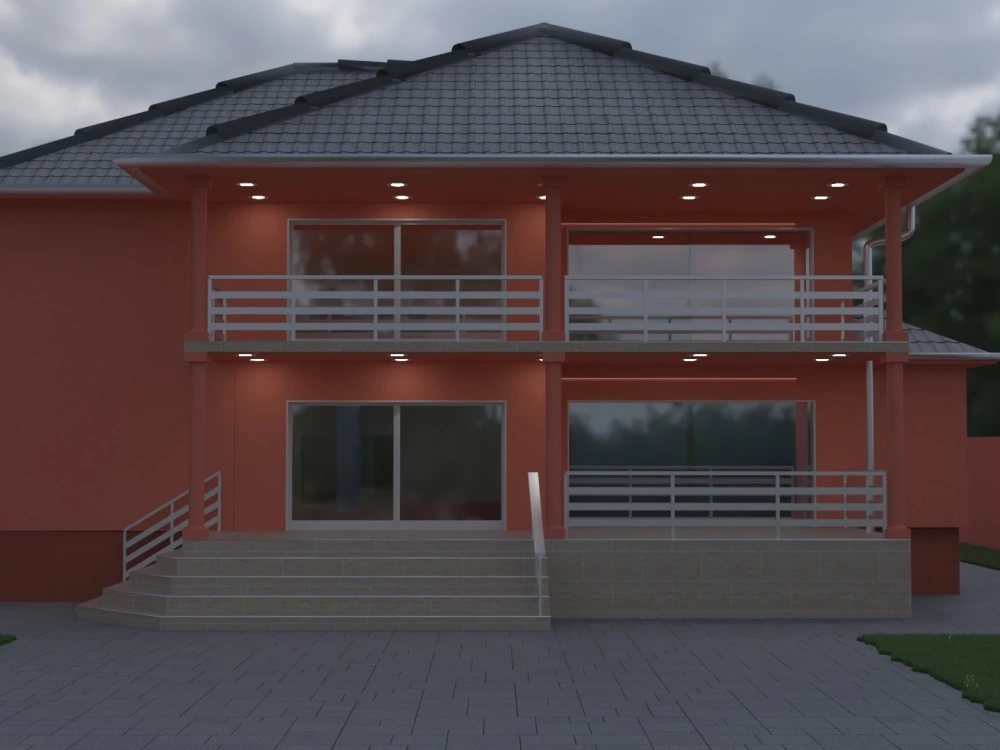 A realistic design of the house in 3D | Upwork