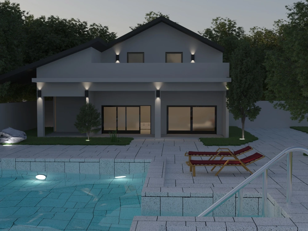 A realistic design of the house in 3D | Upwork