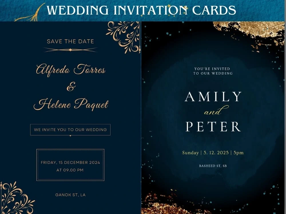 Eloquent Invitation Card for any occasion | Upwork