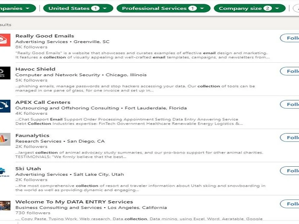 Email collection & form submission | Upwork