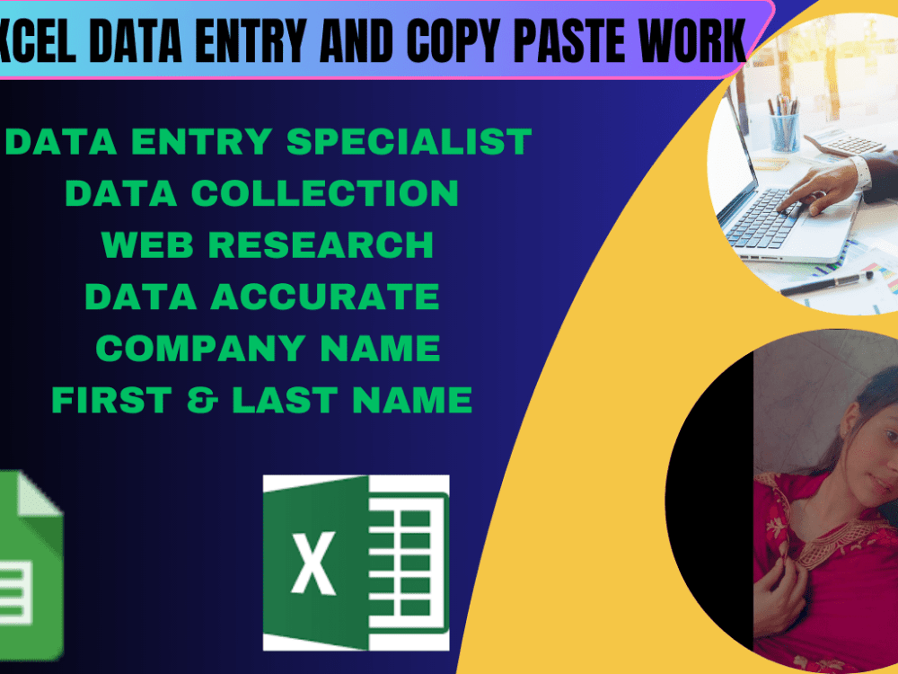 Excel data entry, google sheets data entry, data collection | Upwork