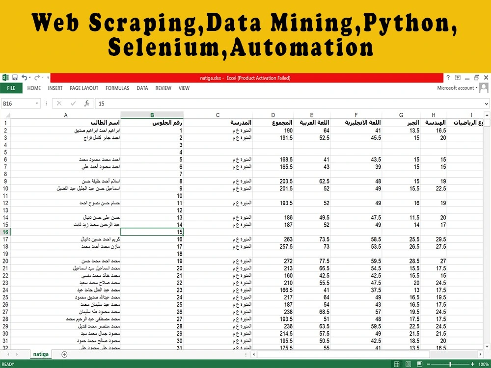 Data scraping, web scraping, data extraction and data mining Of Any Website | Upwork
