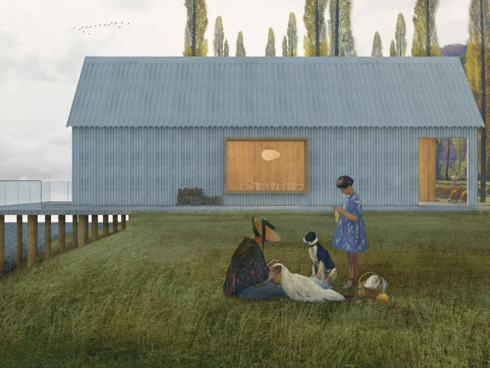 A collage rendering for architecture and interior design | Upwork