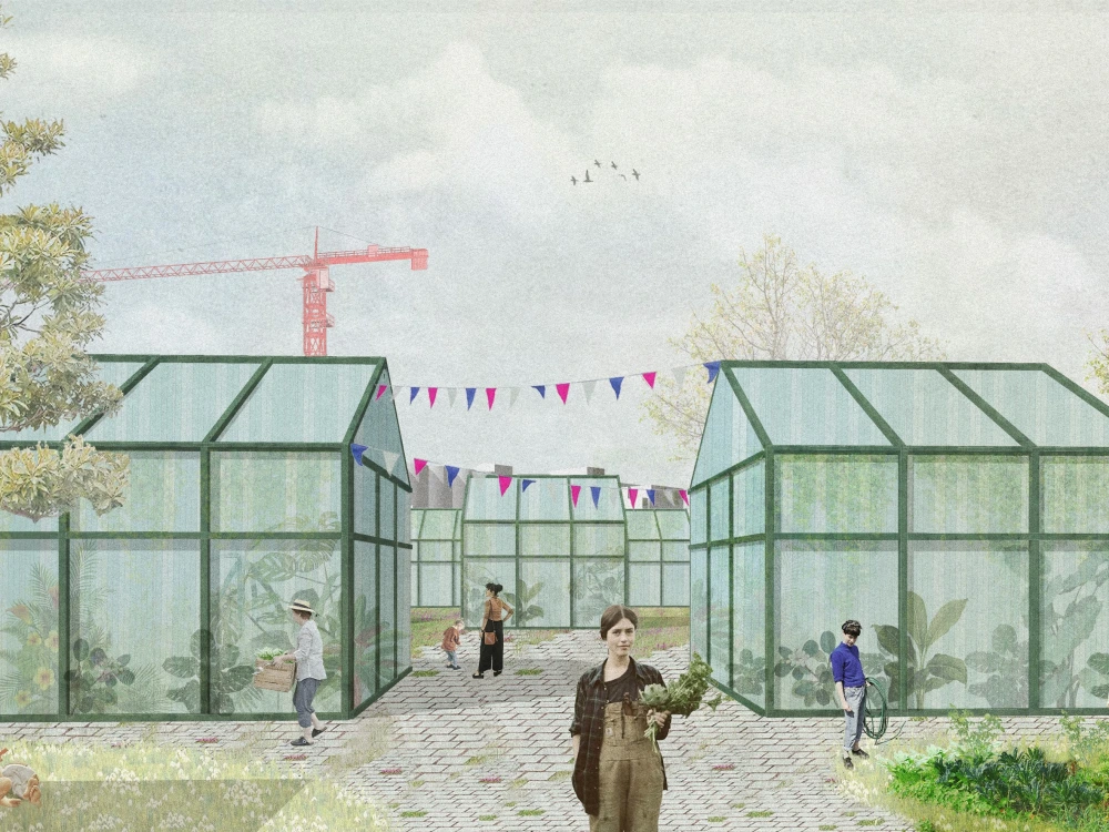 A collage rendering for architecture and interior design | Upwork