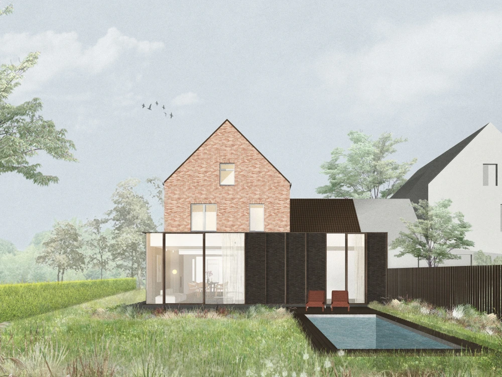 A collage rendering for architecture and interior design | Upwork