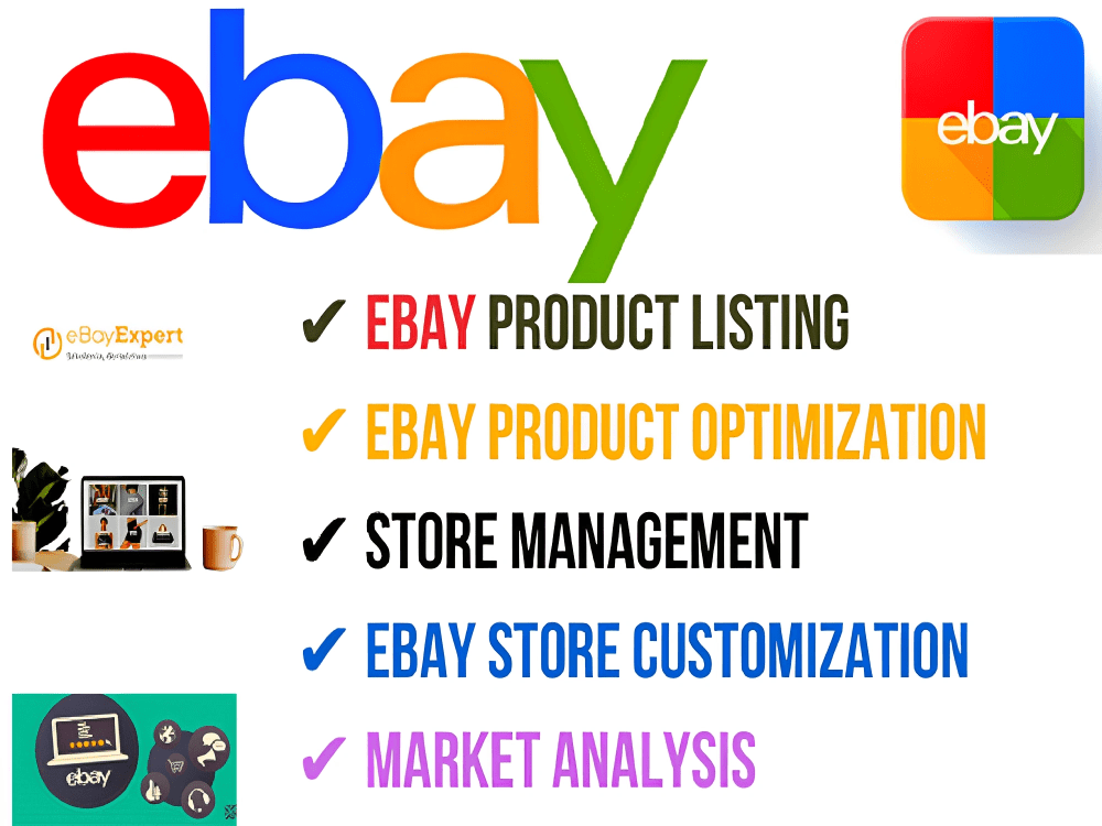 EBay product listing, Optimization, SEO listing, Customization, eBay ...