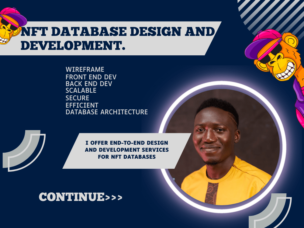 End-to-end NFT Database Design and Development | Upwork