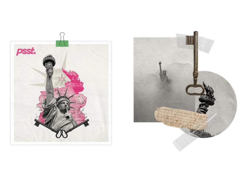 The ideal collage artwork/design for your project | Upwork