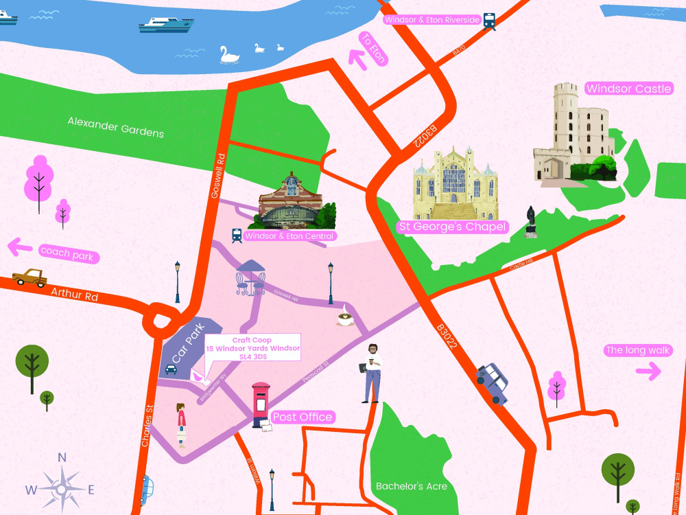 Design and illustrate a map graphic | Upwork