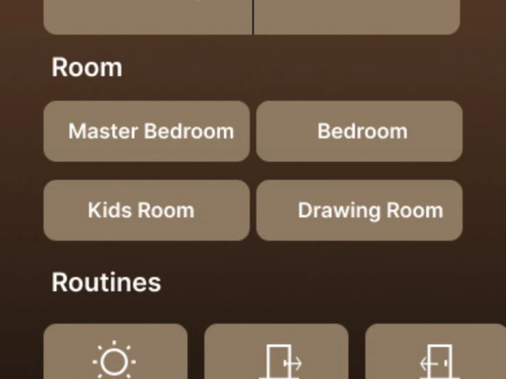 A Modern Smart Home UI Design for Mobile App. | Upwork