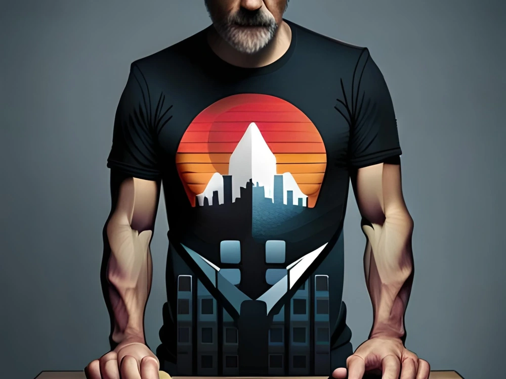 Trendy T-shirt Designs with Artificial intelligence Digital Art, pod ...