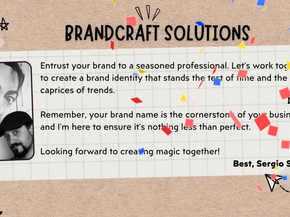 Comprehensive Branding Solution: Naming, Slogan & Brand Description ...