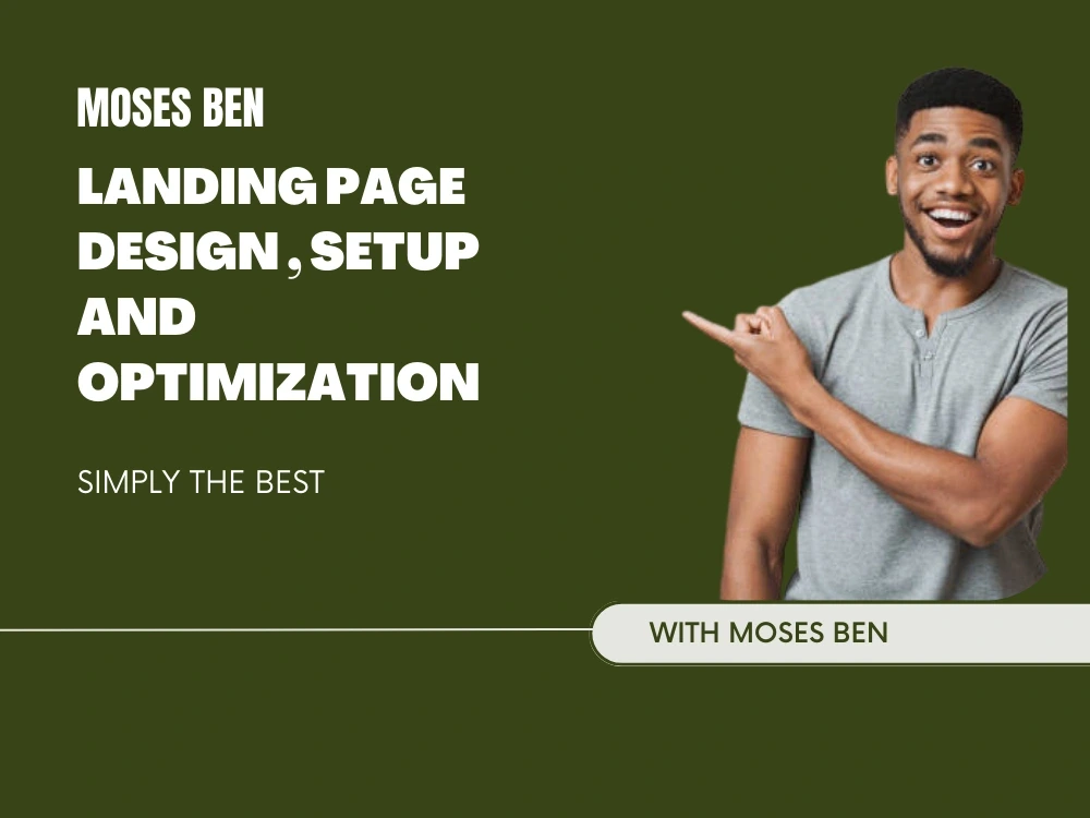 A responsive landing page design | Upwork