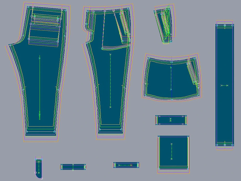 A fantastic sewing pattern | Pattern Grading | Marker Making | | Upwork