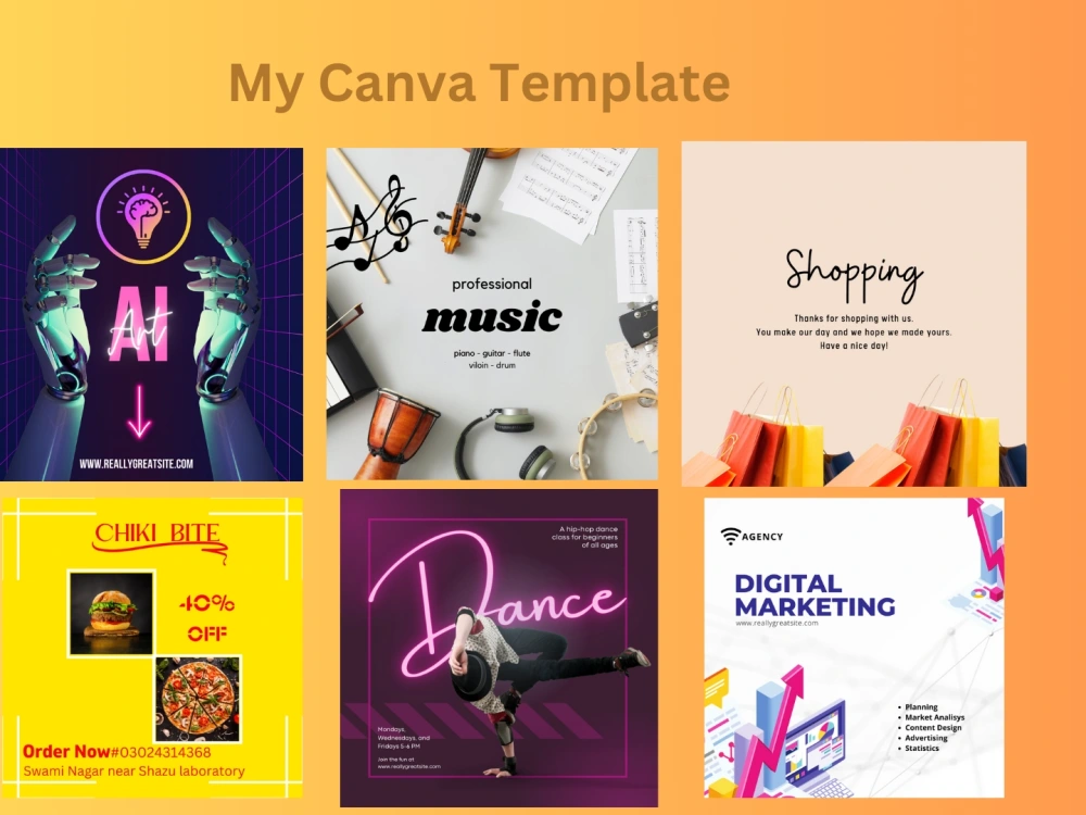 Professional canva design for social media | Upwork