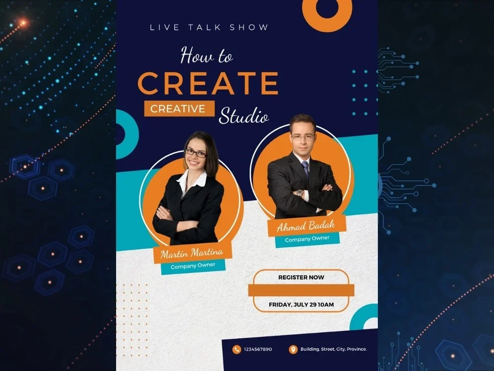 A fantastic flyer design in Canva | Upwork