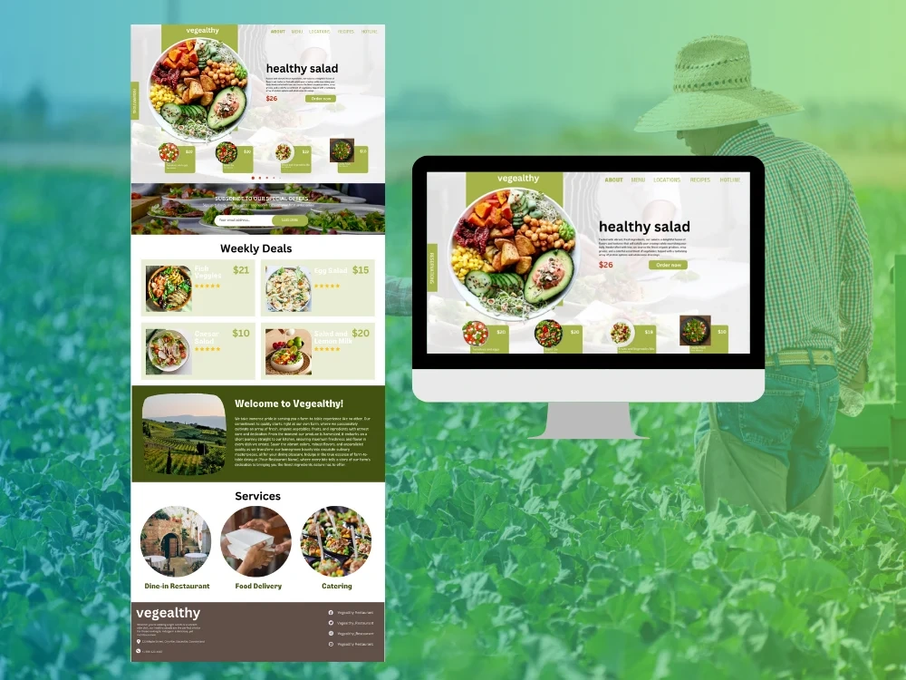 Responsive website design using html and css | Upwork