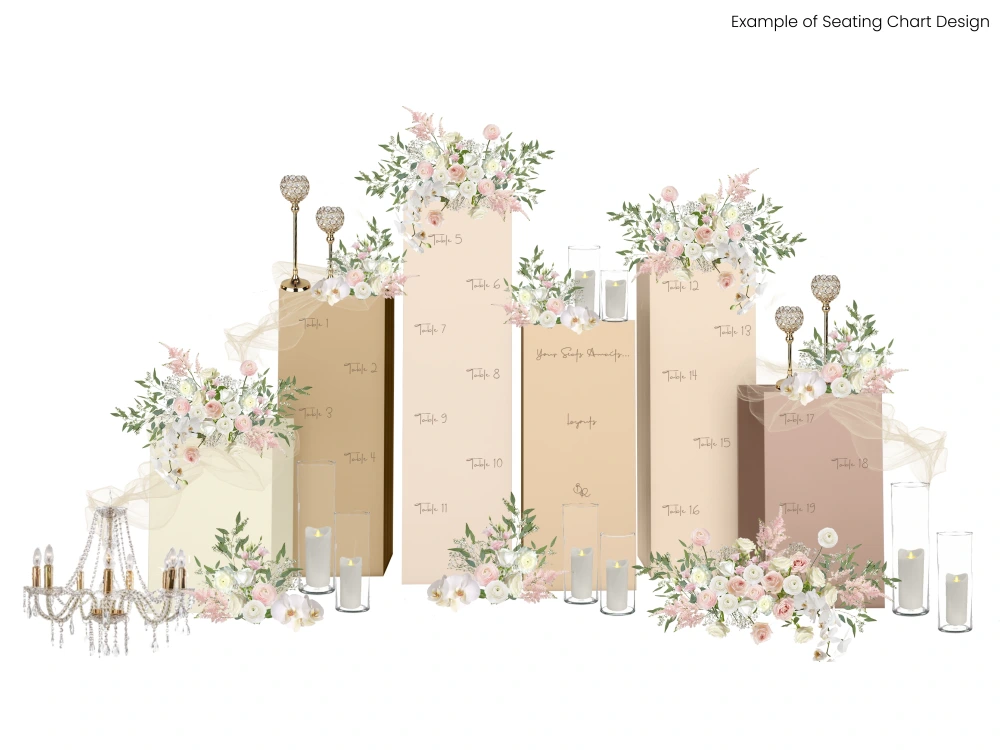 Stunning Wedding/ Birthday/ Event Backdrop: Design & Render your ...