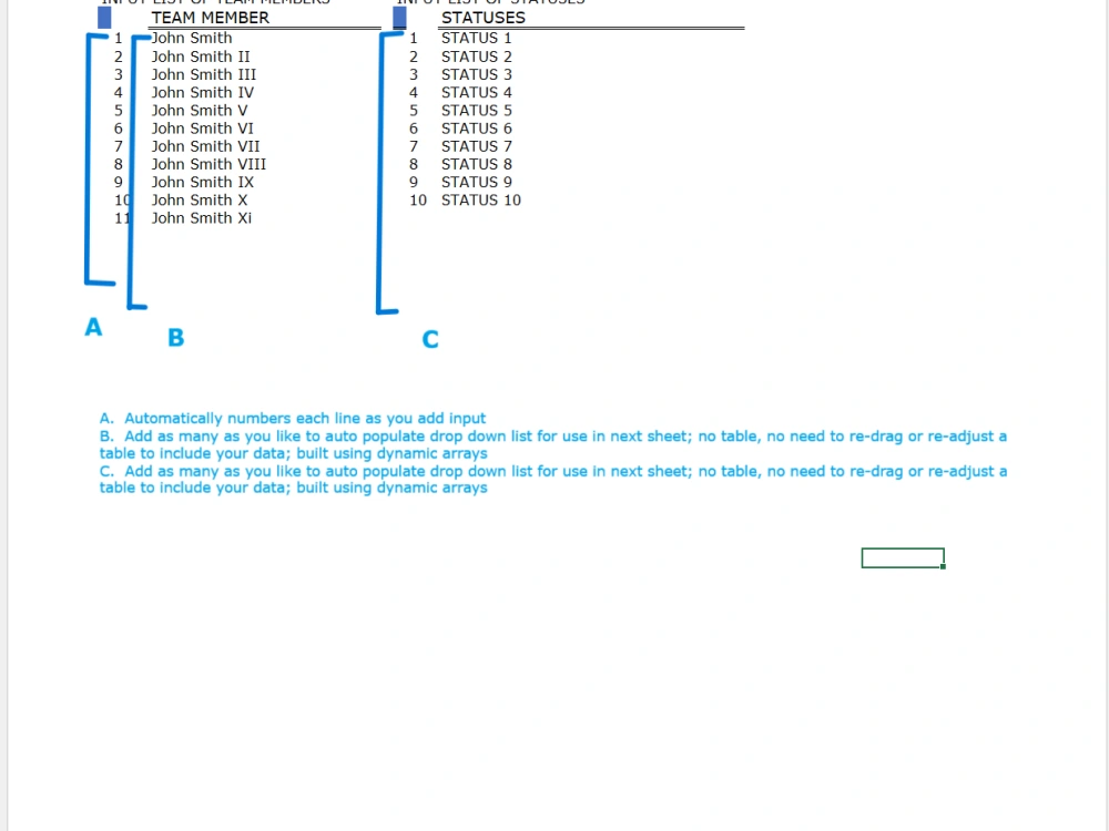 A task management excel template that does all the work for you | Upwork