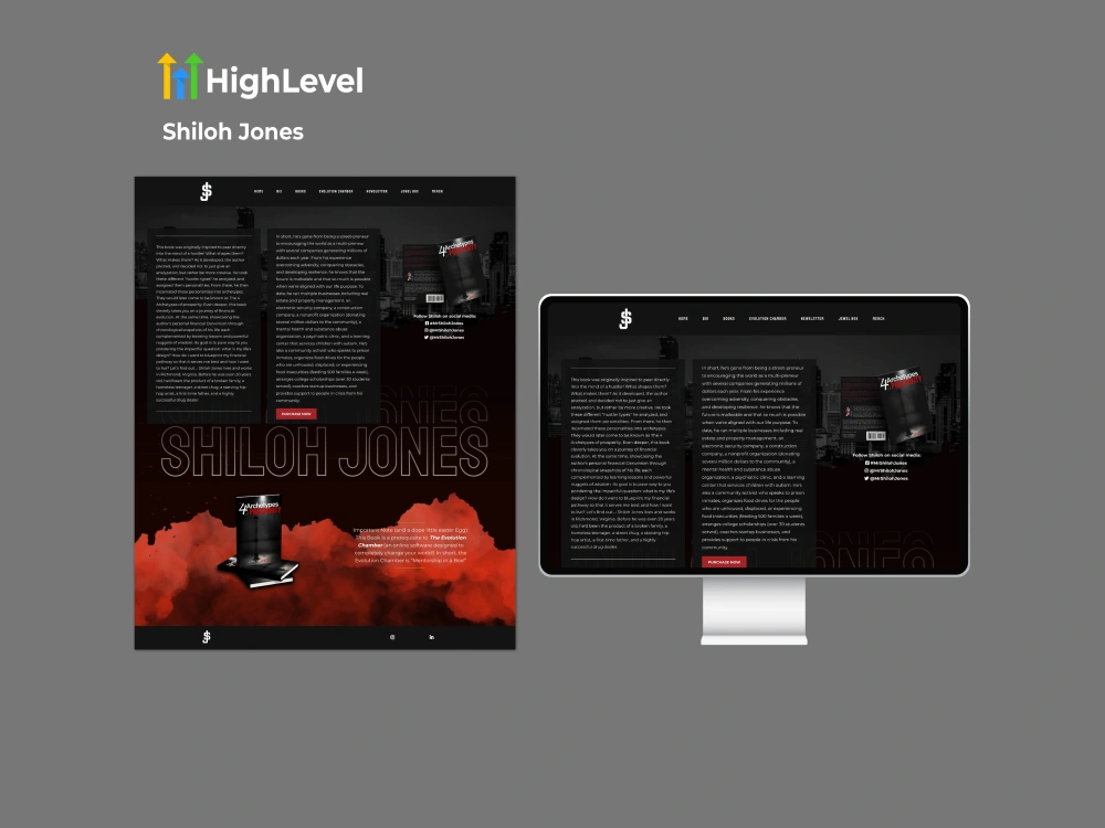 A fantastic design for your GoHighLevel funnel and website | Upwork