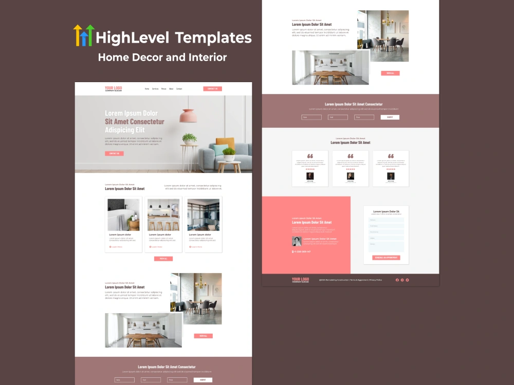 A fantastic design for your GoHighLevel funnel and website | Upwork