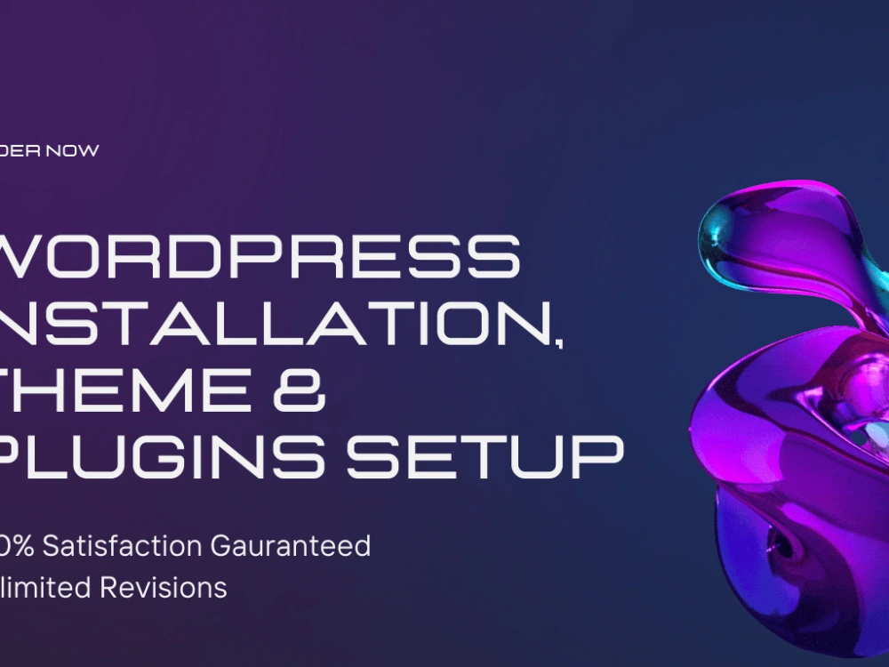 Wordpress Installation, Theme and Plugins Setup | Upwork