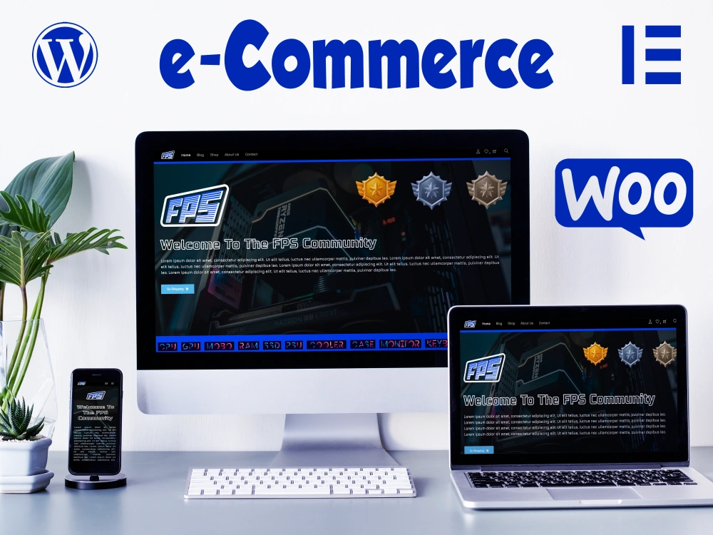 A dynamic, template-based, fully responsive WordPress e-Commerce Website | Upwork