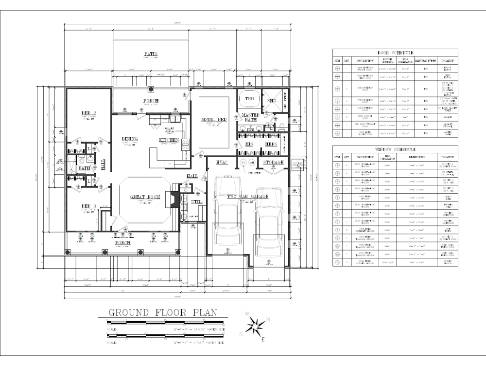 A set of code compliant residential plans | Upwork