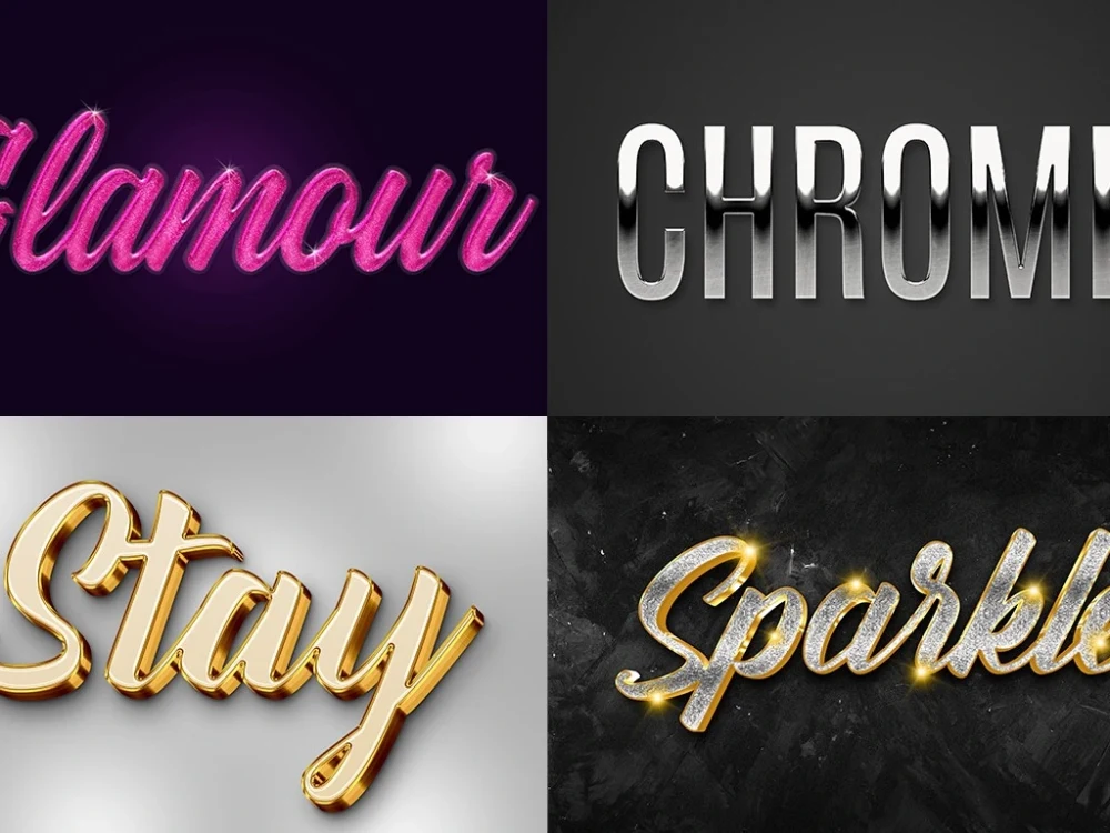 3d text design title design luxury text design diamond | Upwork