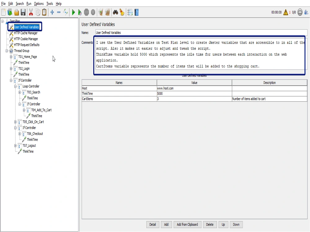 Jmeter scripts following the best practices | Upwork