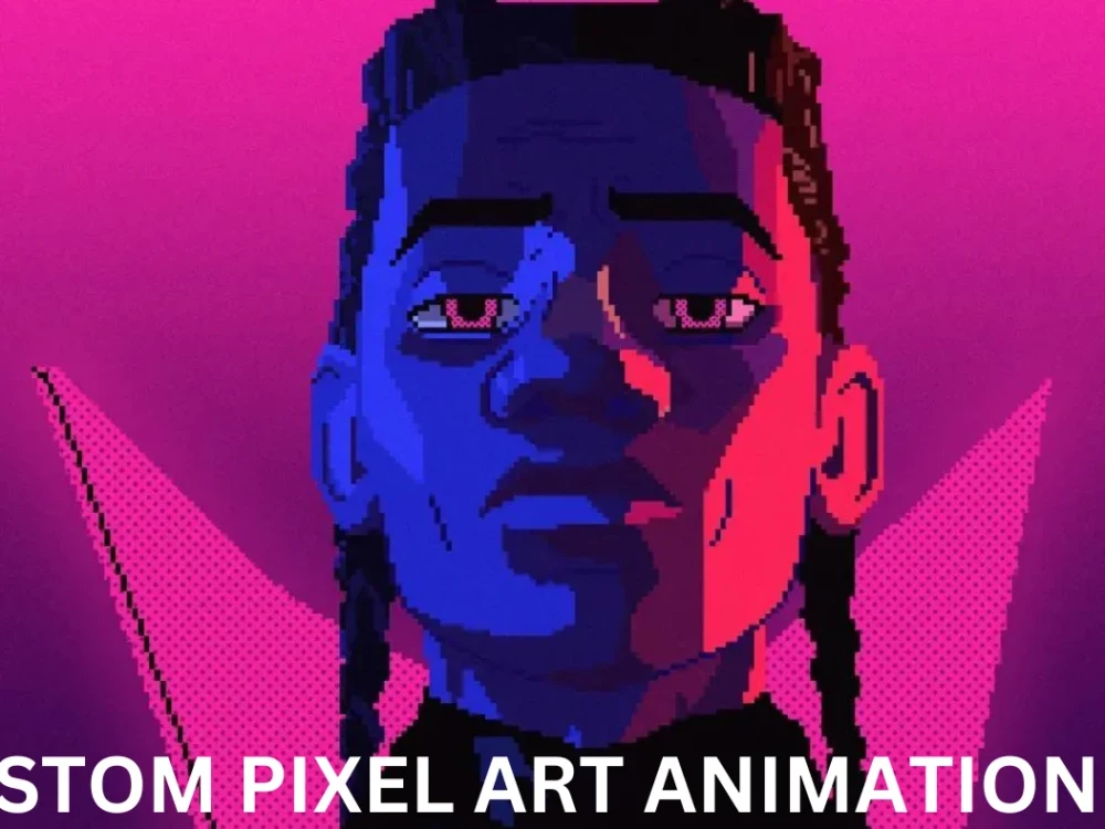 A unique pixel character, sprite sheet pixel background animation pixel ...