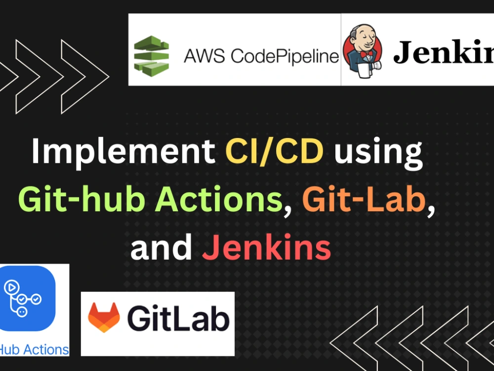 Optimised ci cd pipeline using git hub actions, git lab, and jenkins | Upwork