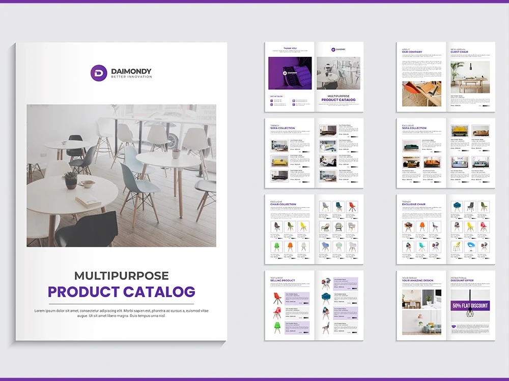 A stunning product or business catalog design, Company profile and ...