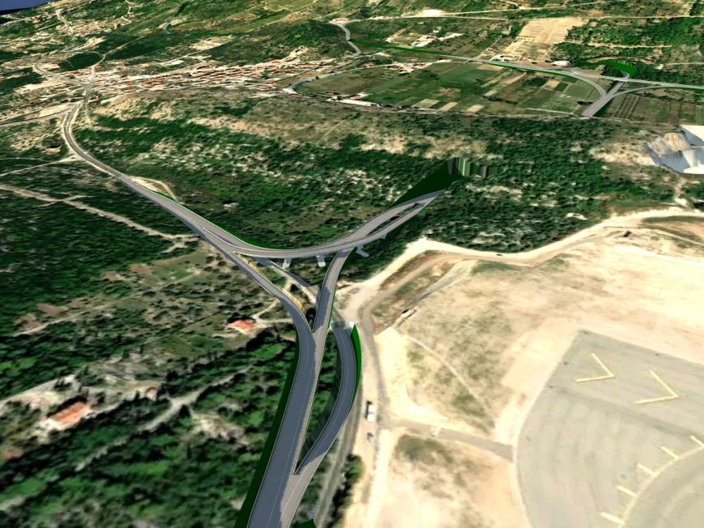 3d model of roads using Civil3d Infraworks ORD conceptsation and Lumen ...