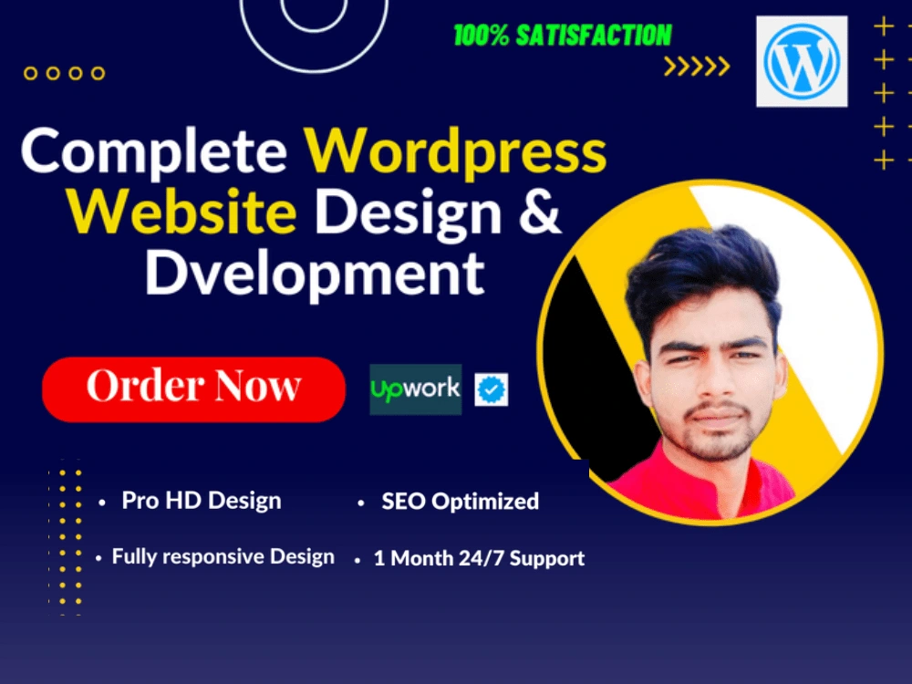 Complete WordPress Website Design & Development, Woocommerce Expert | Upwork