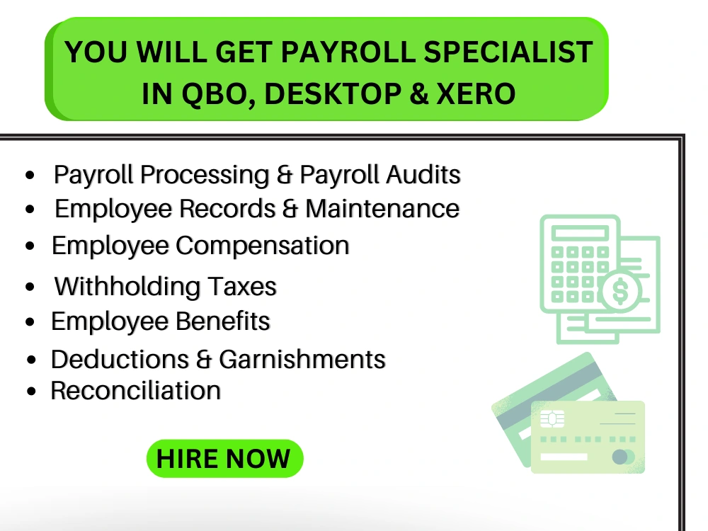 A Payroll Specialist in Qbo, Desktop & Xero | Upwork