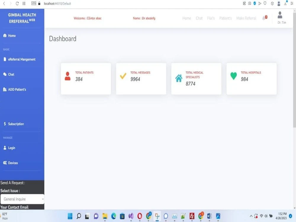 Web Based Management System in Asp.net | Upwork