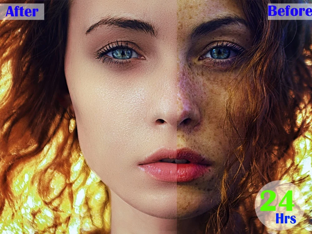 Beauty retouch Hi-end photo retouch and glamour retouch image editing ...