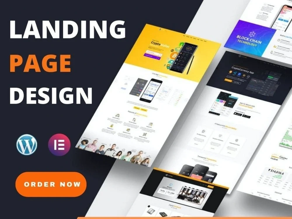 Responsive WordPress Landing page using Elementor pro | Upwork