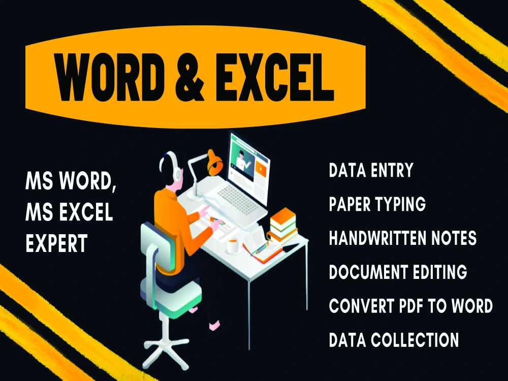 Professional Data Entry, Typing Excel and Word Expert | Upwork