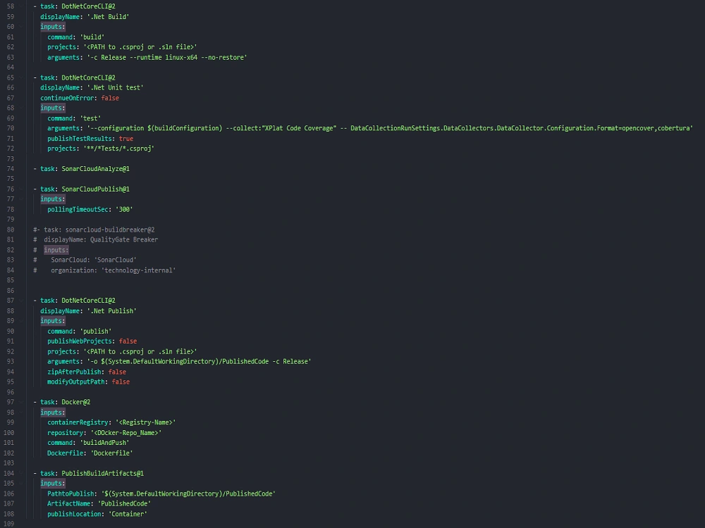 A CICD pipeline with security tool integrations on Azure DevOps | Upwork