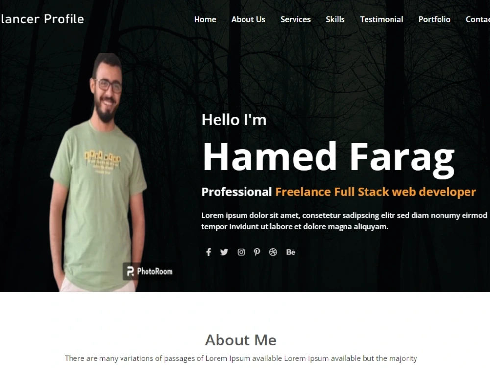 Portfolio to add your skills , projects and all information | Upwork